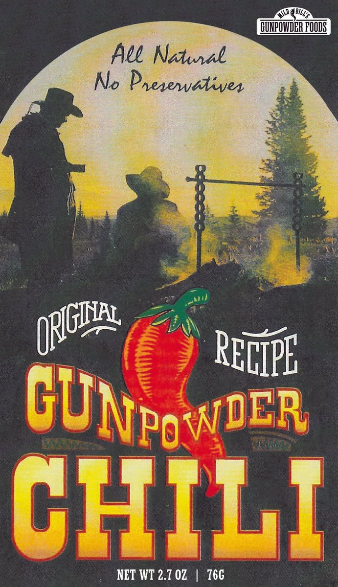 Gunpowder Chili Mix – Mild Bill's Gunpowder Foods